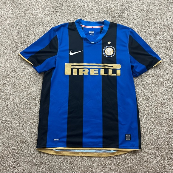 Nike | Shirts | Retro Inter Milan Firelli Italian Football Soccer ...
